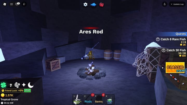 Fish It Ares Rod guide