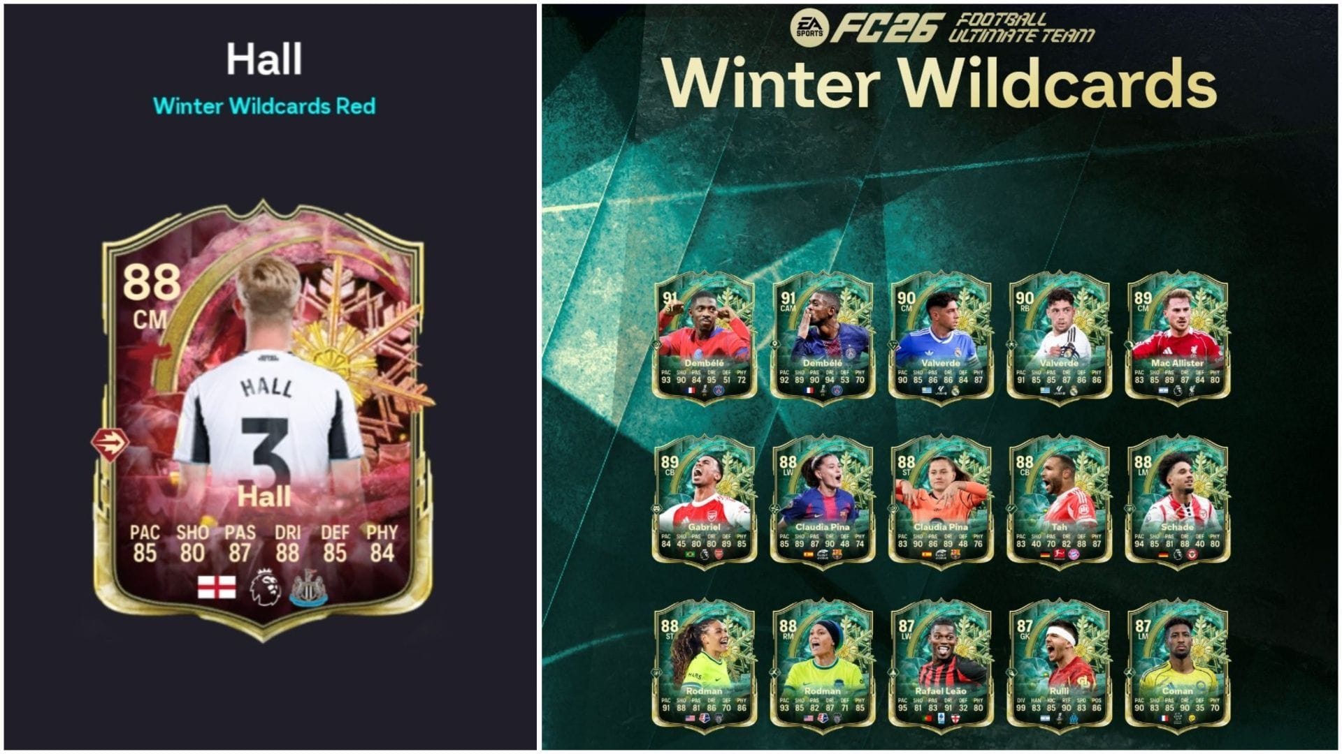 EA FC 26 Lewis Hall Winter Wildcards SBC: All tasks and cheapest solutions