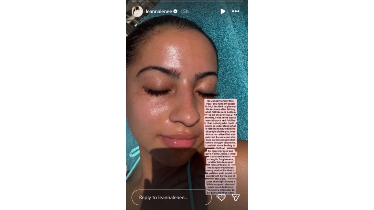 Leanna Hunter reveals hitting rock bottom after online trolls promoted ...