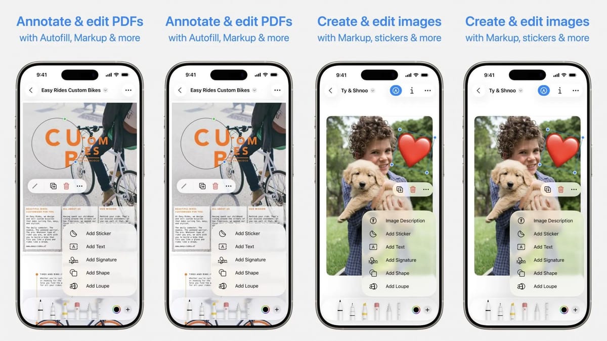 What is the New Preview App in iOS 26?