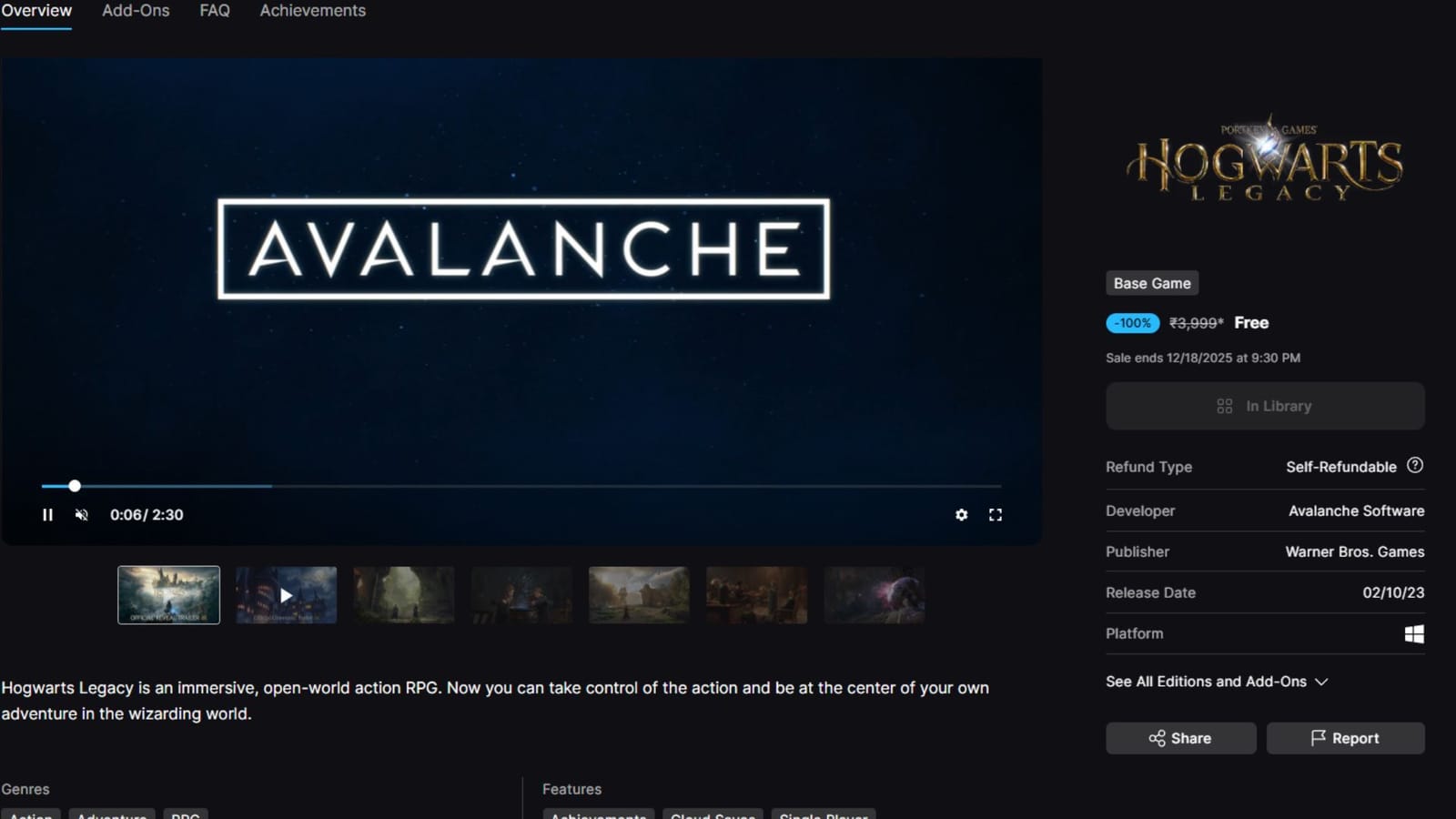 All Epic Games Store Holiday 2025 free games and how to claim them