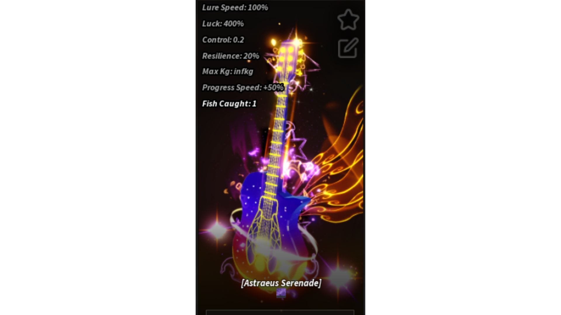 Fisch Astraeus Serenade rod guide