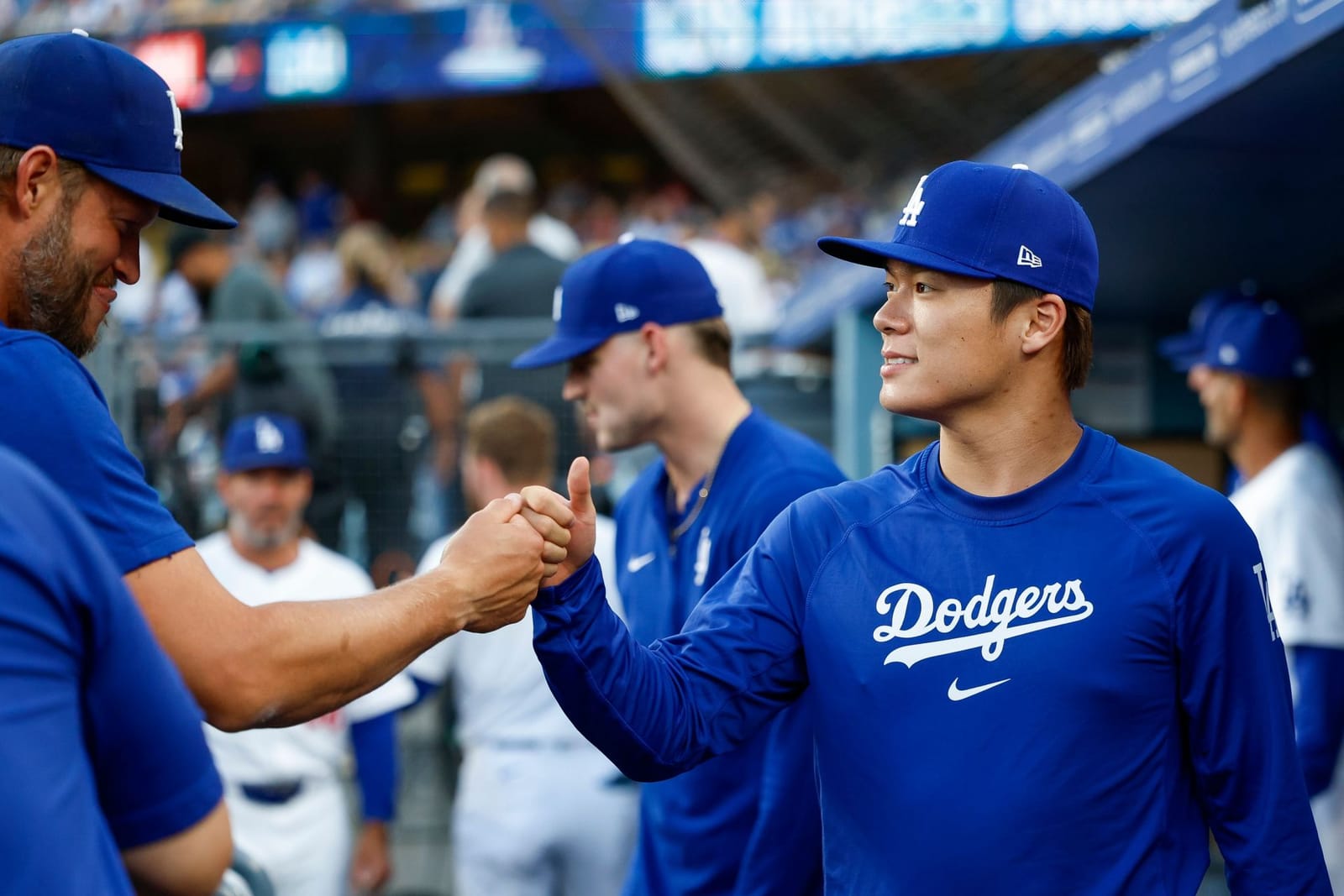 "Kind of like Roy Halladay" - Dodgers star breaks down Yoshinobu ...