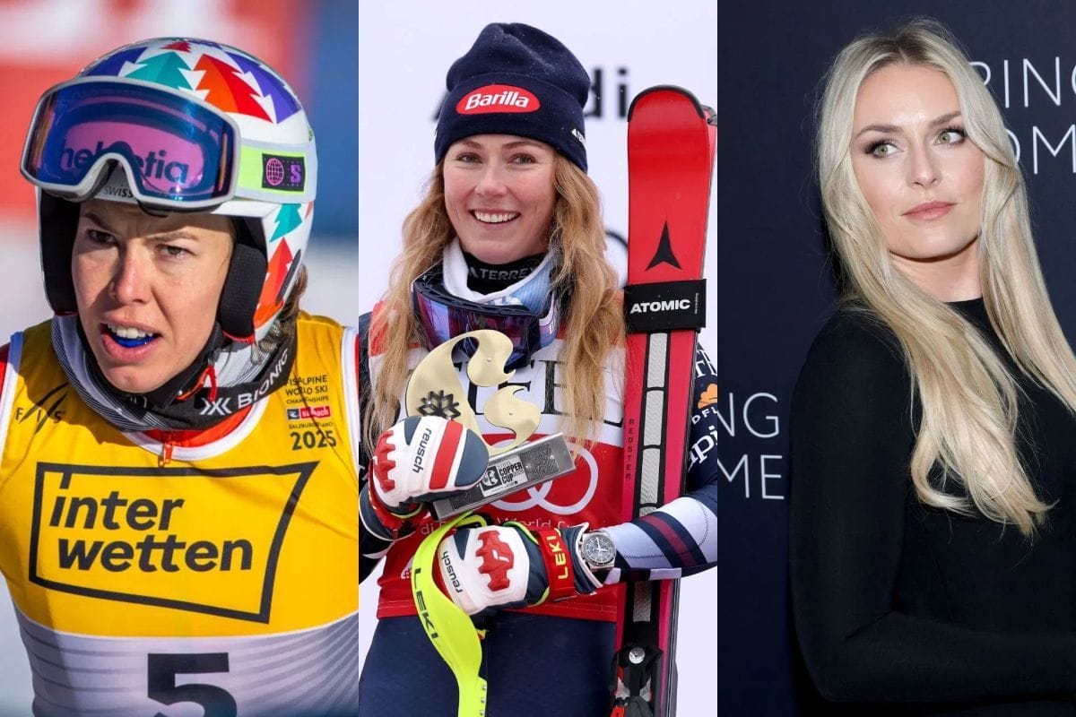 Mikaela Shiffrin and Lindsey Vonn send support to Michelle Gisin after ...