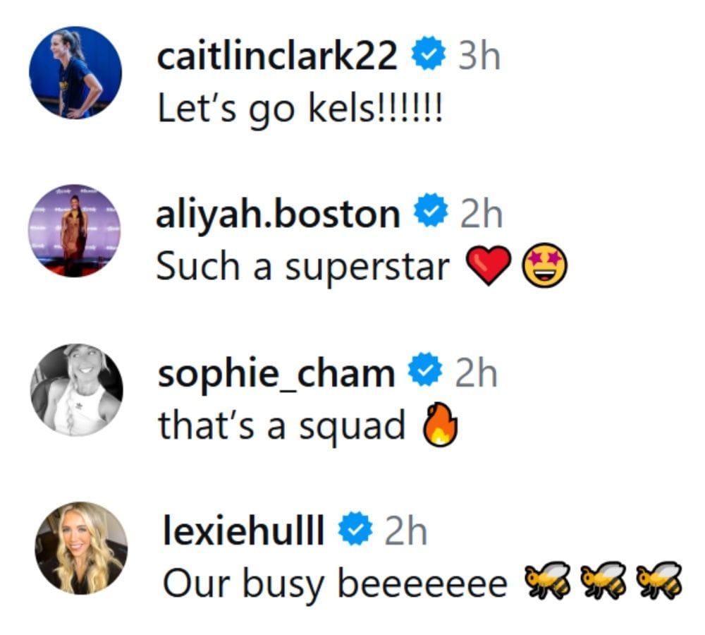 Caitlin Clark, Sophie Cunningham and Lexie Hull Drop 3-Word Reactions ...