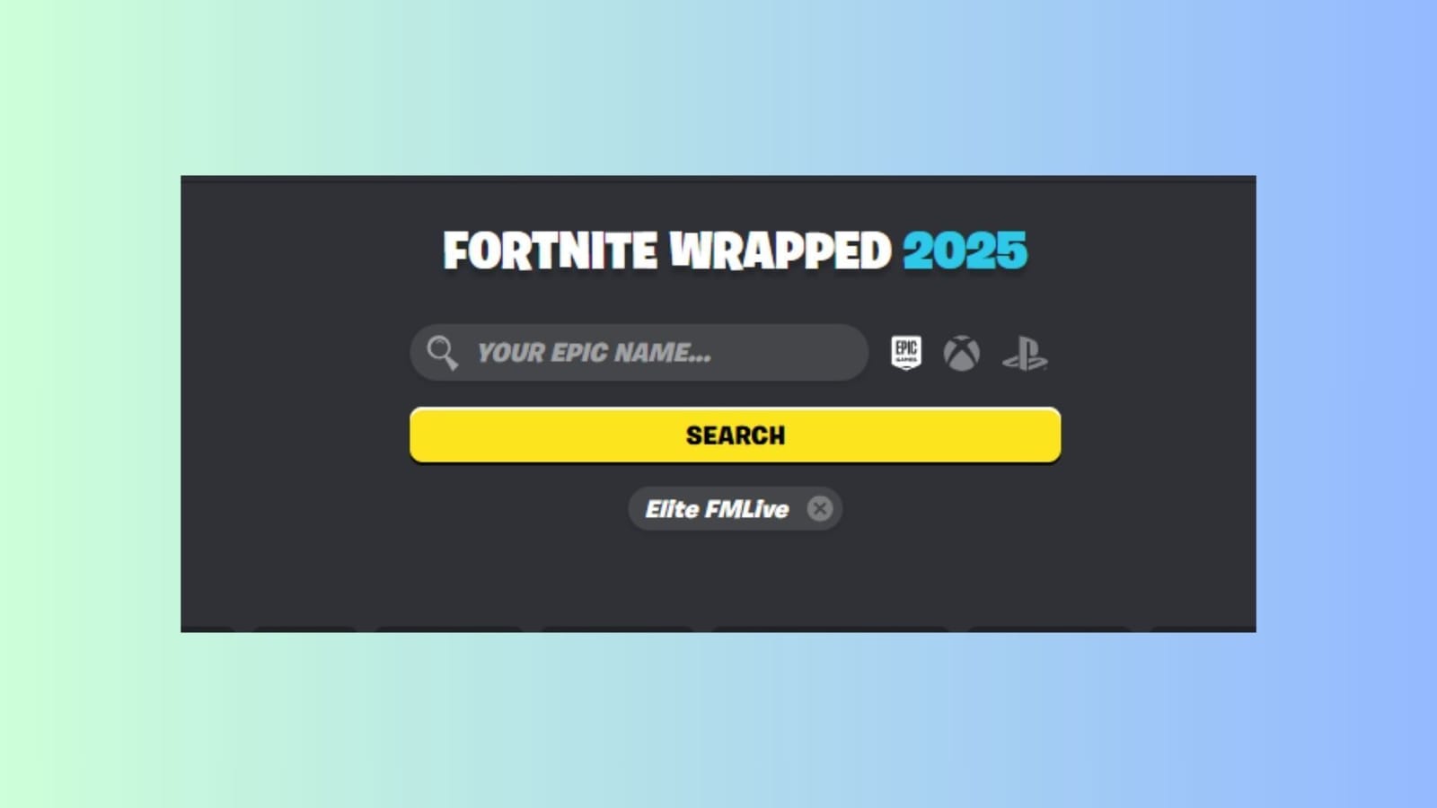 How to check Fortnite Wrapped 2025