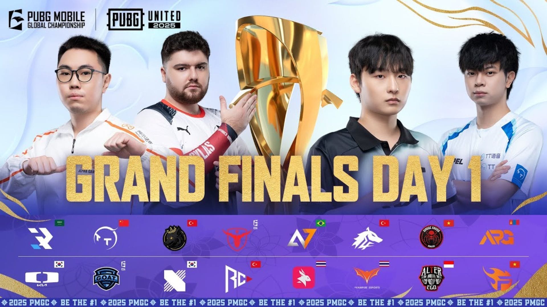 PMGC 2025 Grand Finals Day 1: Livestream, teams, and how to watch