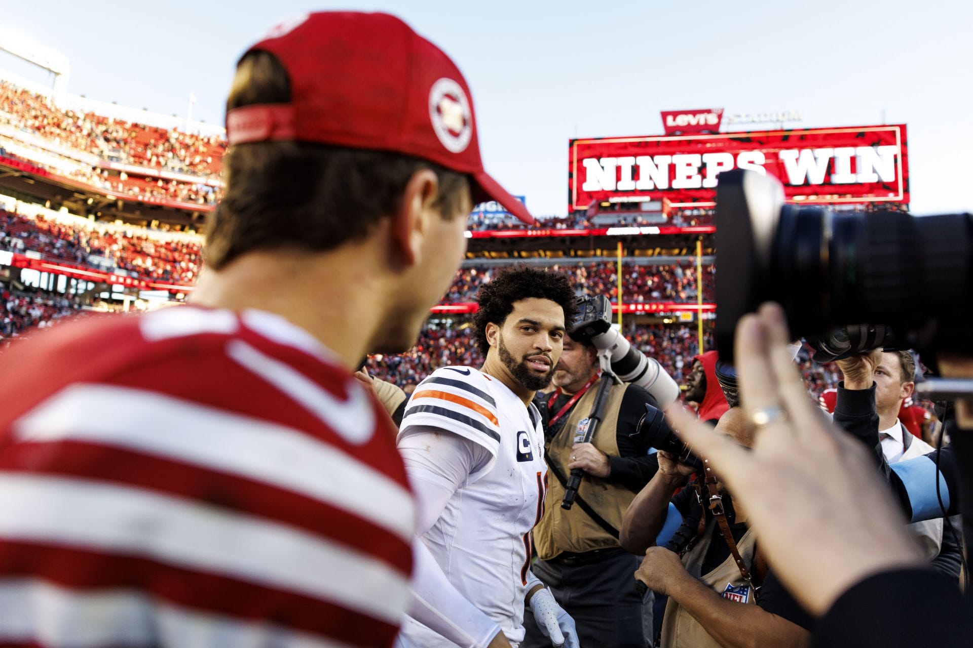 LeSean McCoy points out major Brock Purdy leverage over Caleb Williams ...