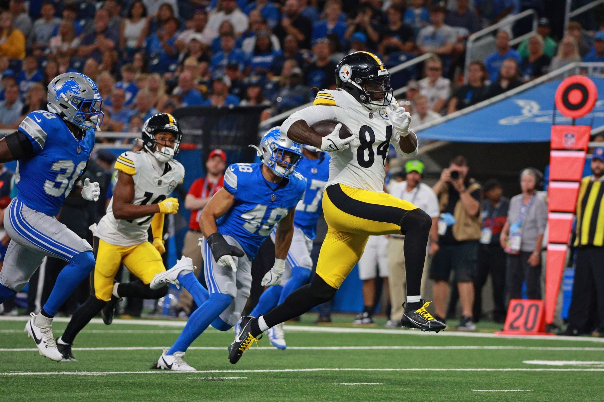 Detroit Lions vs. Pittsburgh Steelers projected starting lineup and ...