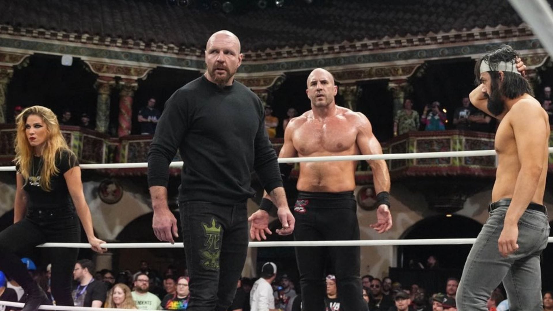 Death Riders member sends a four-word message after knocking out two ...