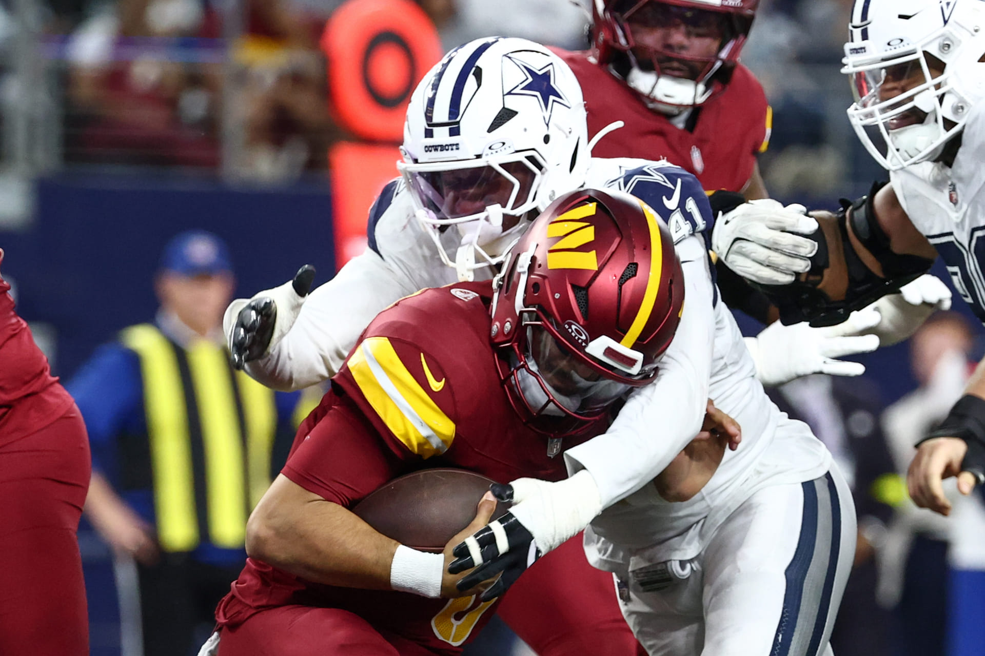 Washington Commanders vs Dallas Cowboys projected starting lineup and ...