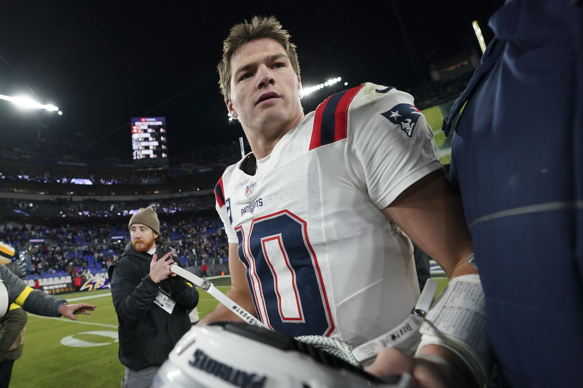 "Even the refs blatantly cheating can’t stop Drake Maye": Dave Portnoy ...