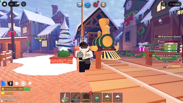 How to find all the Train Wheels in Fish It