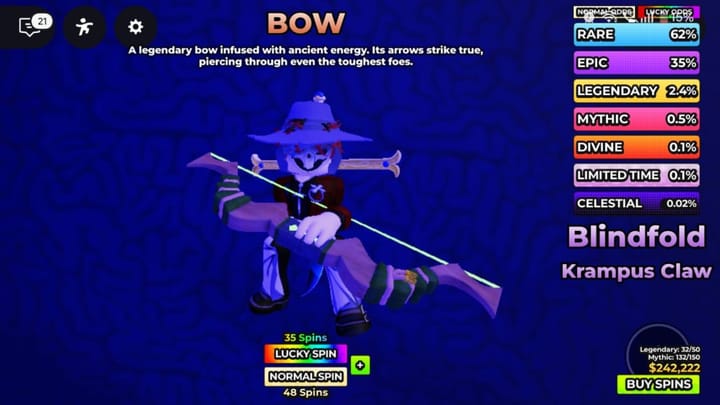 Hunty Zombie Krampus Claw weapon guide