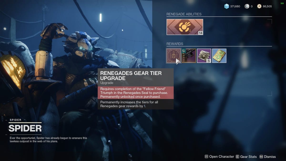 How to get Tier 5 gear and double Origin Trait weapons in Destiny 2 ...