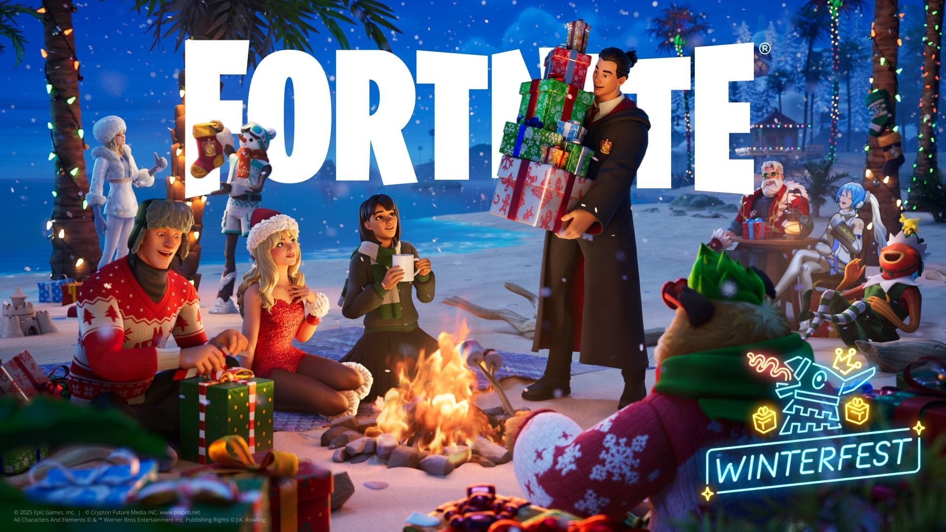 All Fortnite Winterfest 2025 rewards and how to claim them