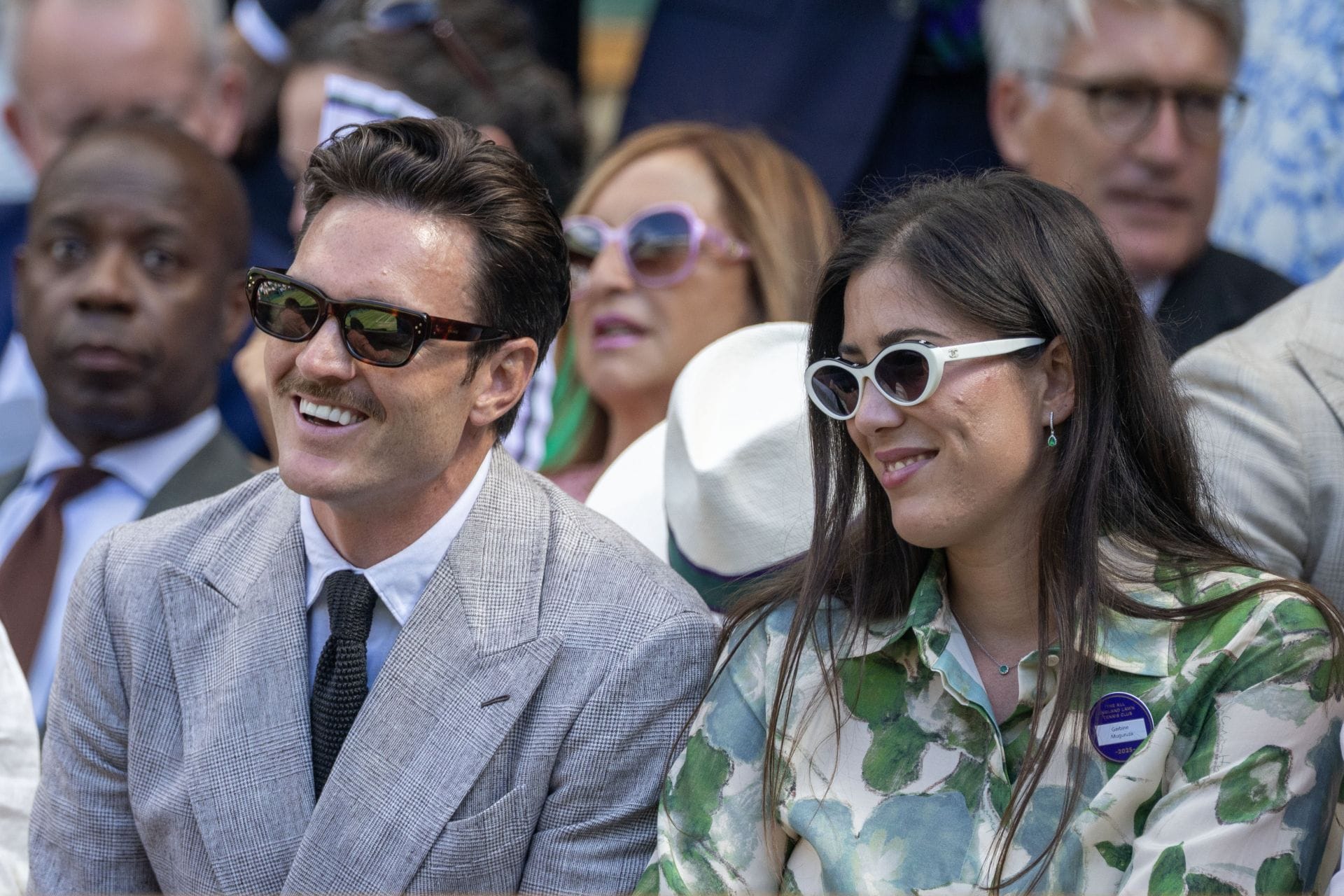 PICTURES: Garbine Muguruza flaunts baby bump with husband Arthur Borges ...