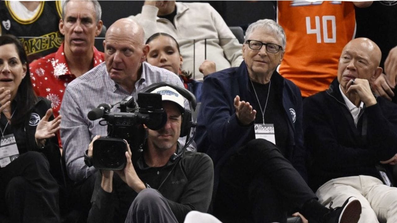 Bill Gates Makes First Public Appearance Courtside at NBA Game After ...