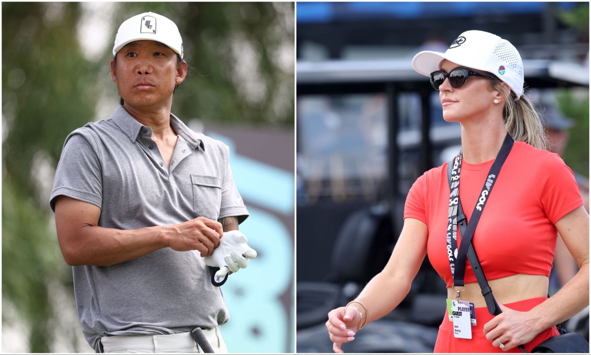 Anthony Kim's wife has the perfect Christmas gift for her golfer husband