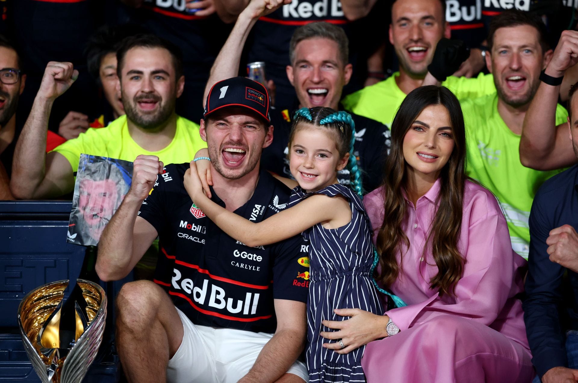 Max Verstappen reacts as Kelly Piquet posts heartwarming family ...