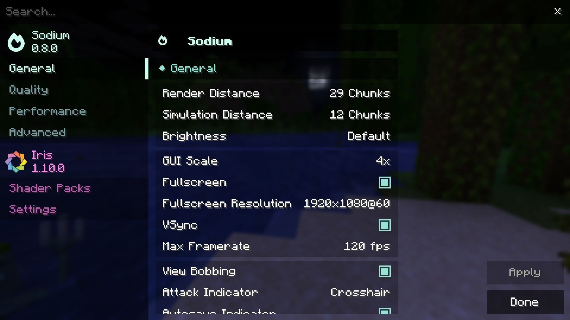 How to use shaders in Minecraft 1.21.11