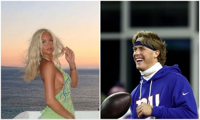 Jaxson Dart reported to be dating Marissa Ayers after Giants QB's mom Kara gets spotted with IG ...