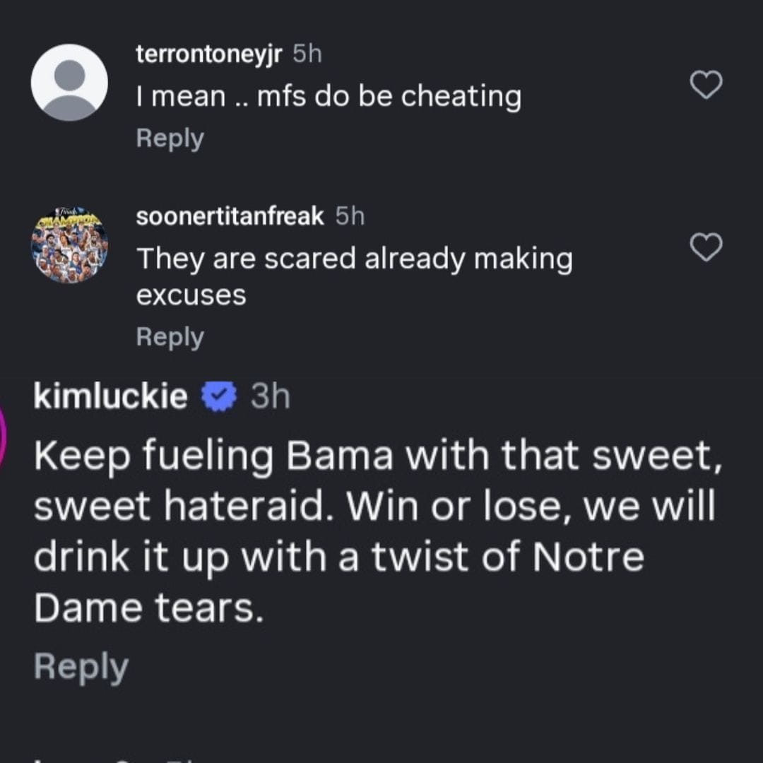 “They are scared,” “Mfs do be cheating”: OU fans rip Alabama WR Germie ...