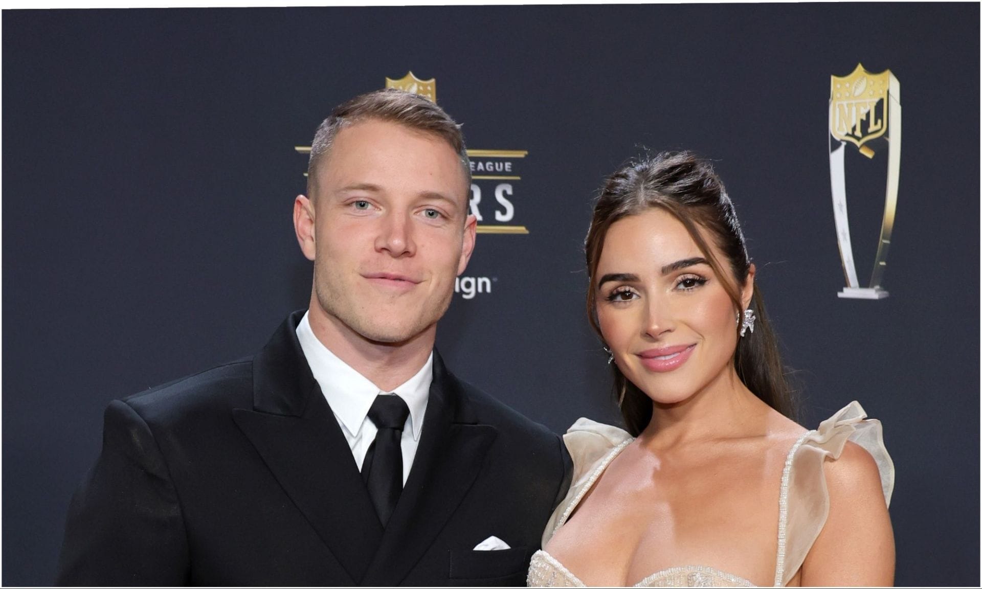 "Little Christmas present" - Christian McCaffrey's wife Olivia Culpo ...