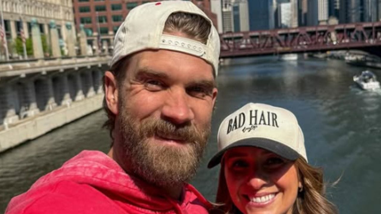 Bryce Harper’s adorable Santa moments with Krew and Brooklyn spark ...