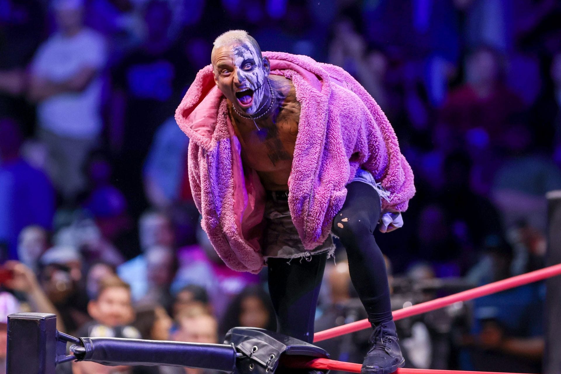 AEW star Darby Allin lights brother on fire in a bizarre incident ...