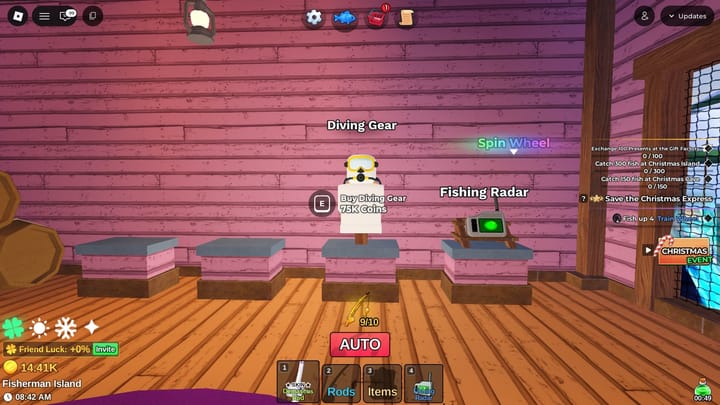 Fish It Diving Gear guide: how to get and use