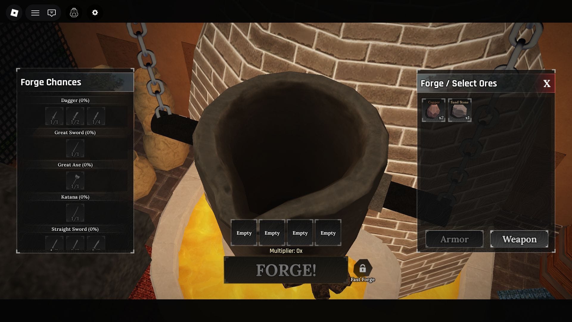 All Ores in The Forge (February 2026)