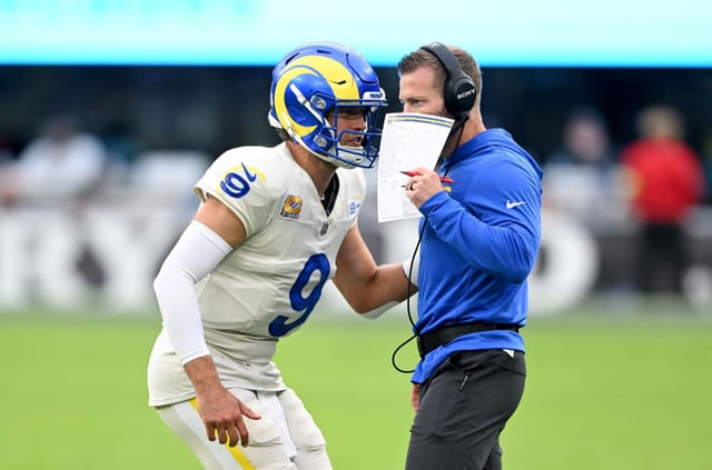 Rams HC Sean McVay makes major Matthew Stafford decision for Week 18 ...