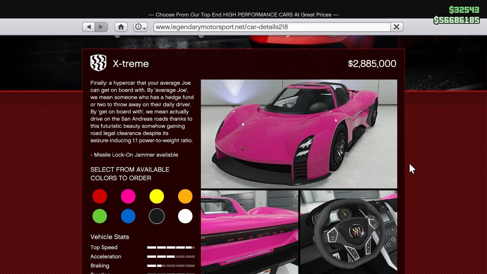 Pfister X-treme in GTA Online A Safehouse in the Hills: Price ...