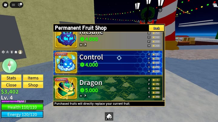 Blox Fruits Control rework guide