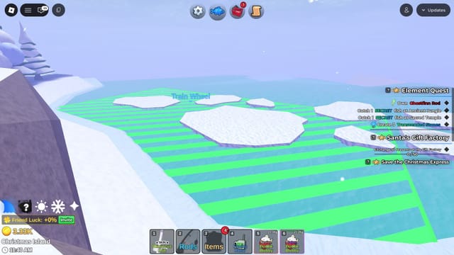 How to find all the Train Wheels in Fish It