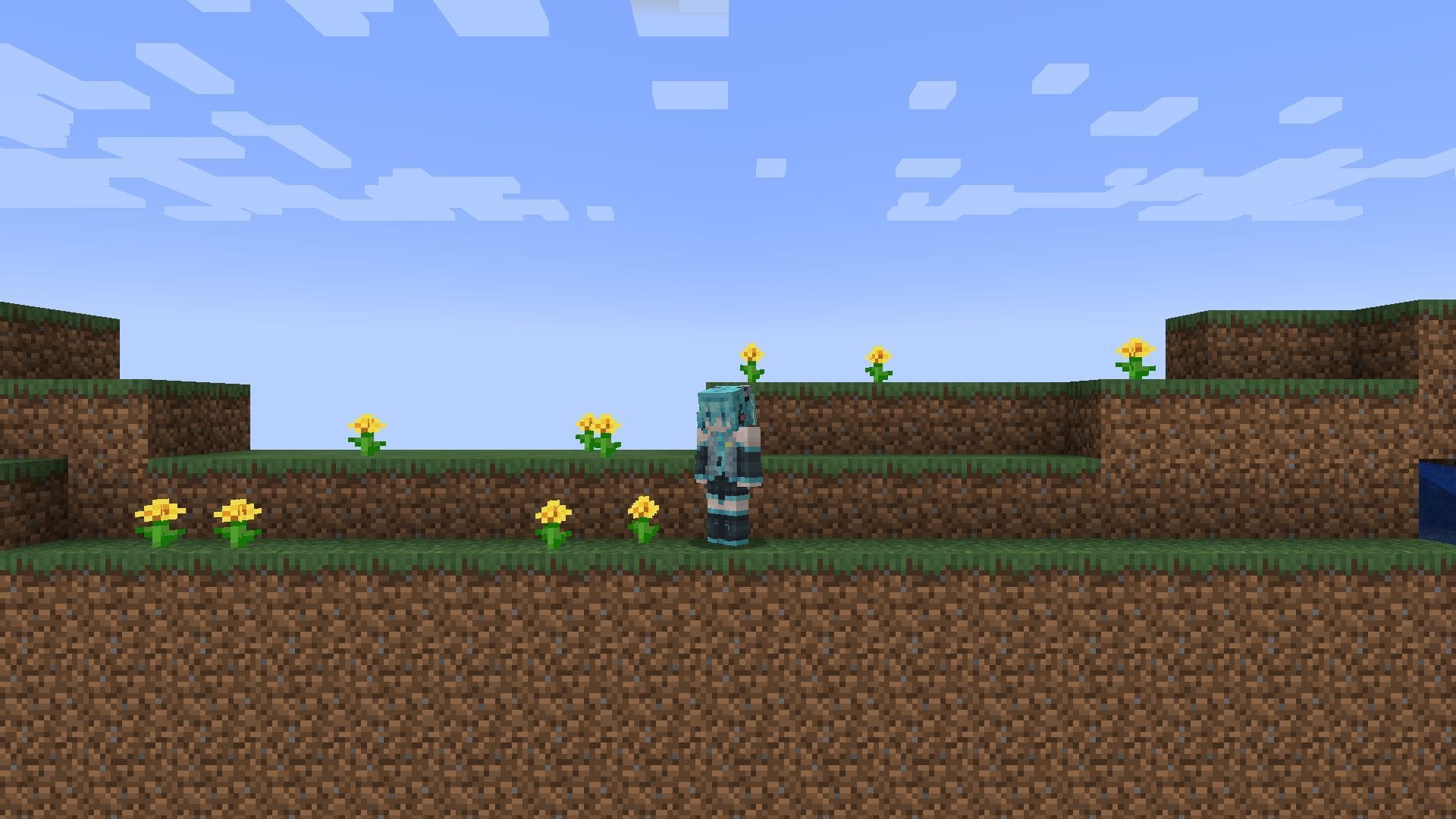 This Minecraft mod turns your world into a 2D game