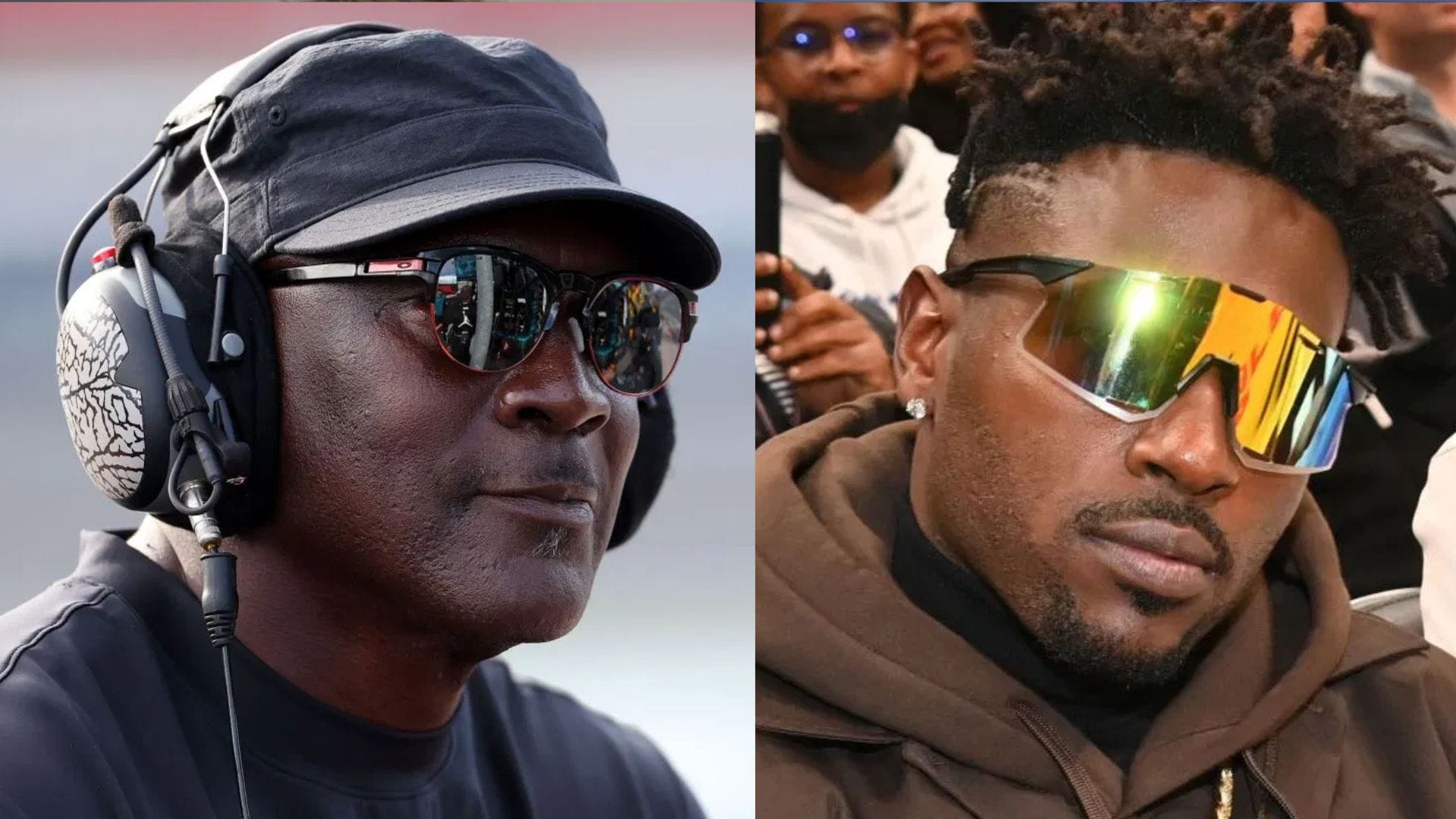 Antonio Brown gives hilarious reaction to Michael Jordan using secret X ...