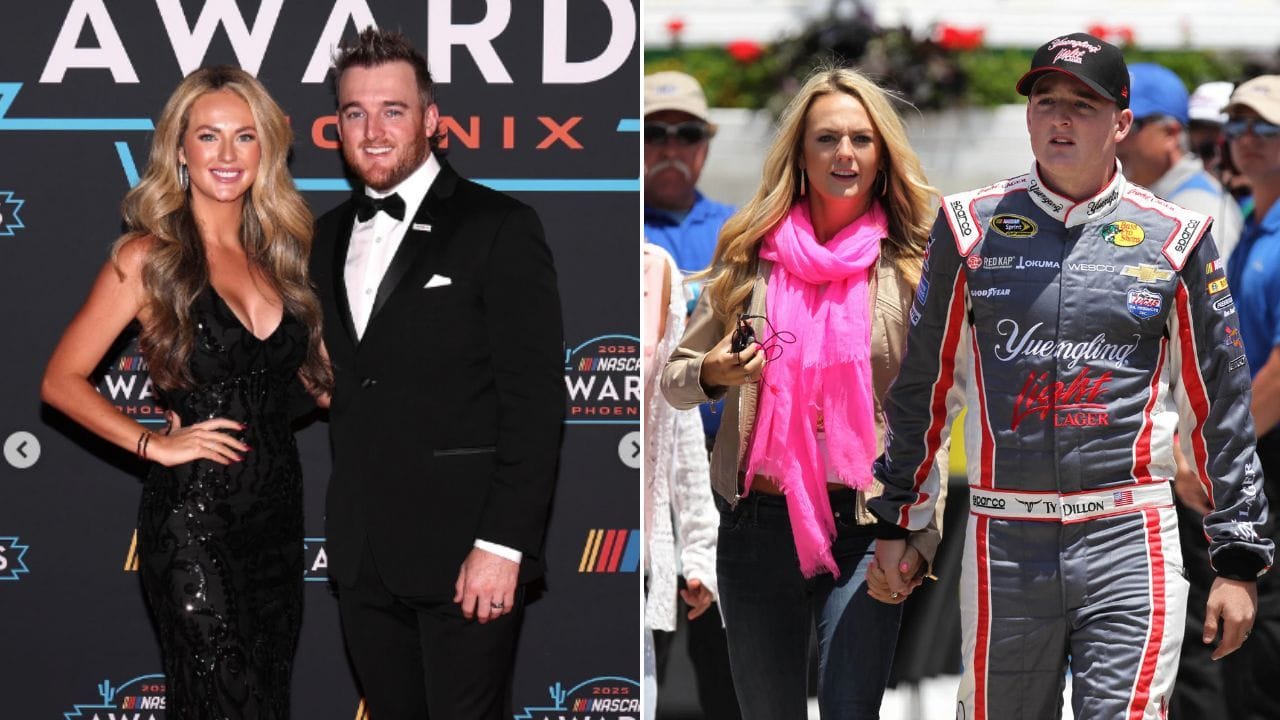 Kaulig Racing star Ty Dillon pens heartfelt note for wife Haley on ...