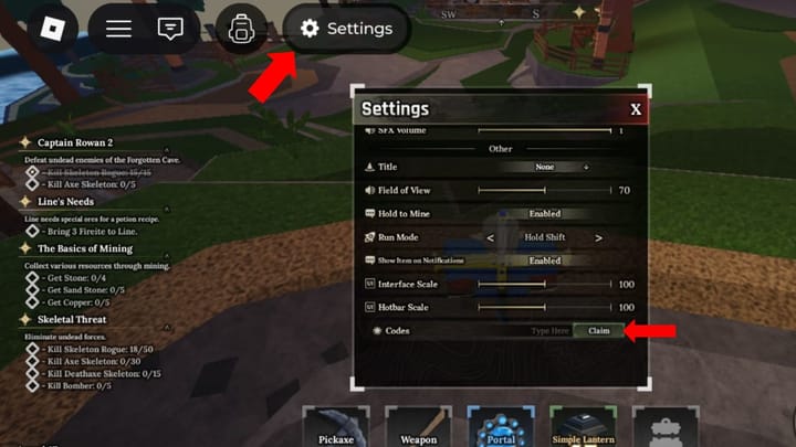 The Forge codes (December 2025)