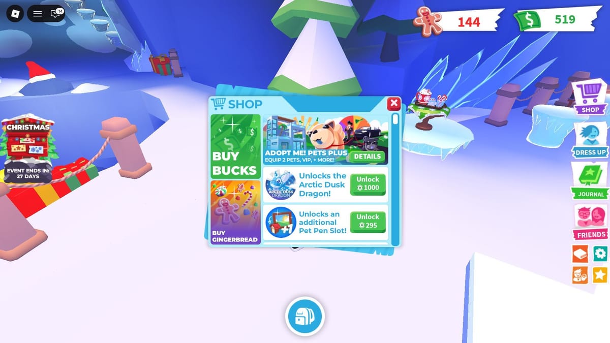 How to adopt the Arctic Dusk Dragon in Adopt Me