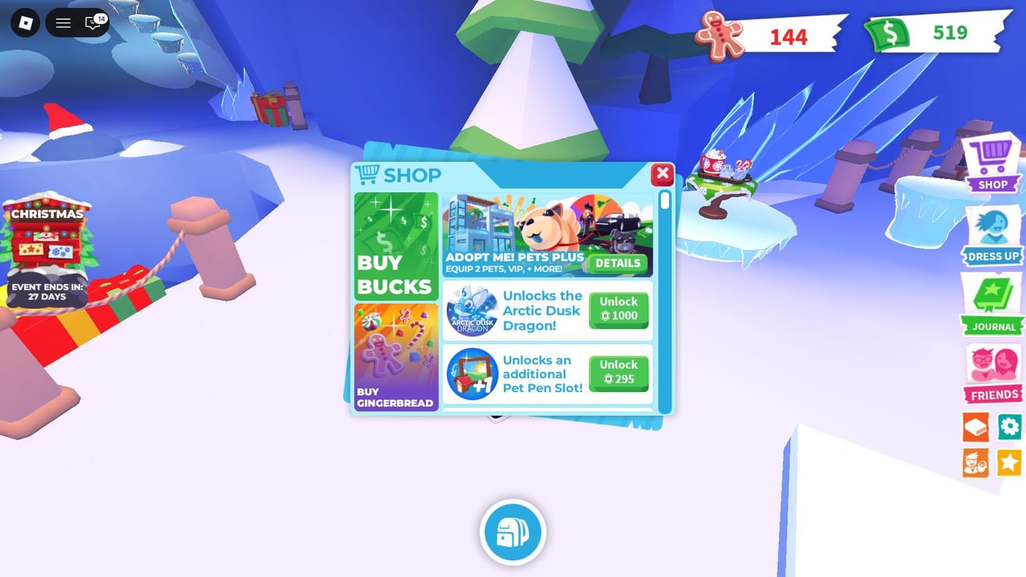 How to adopt the Arctic Dusk Dragon in Adopt Me