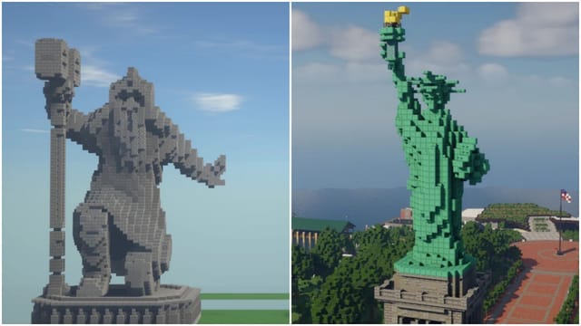 5 statue build ideas for Minecraft