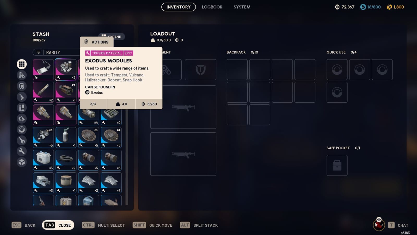 Where to find Exodus Modules in ARC Raiders