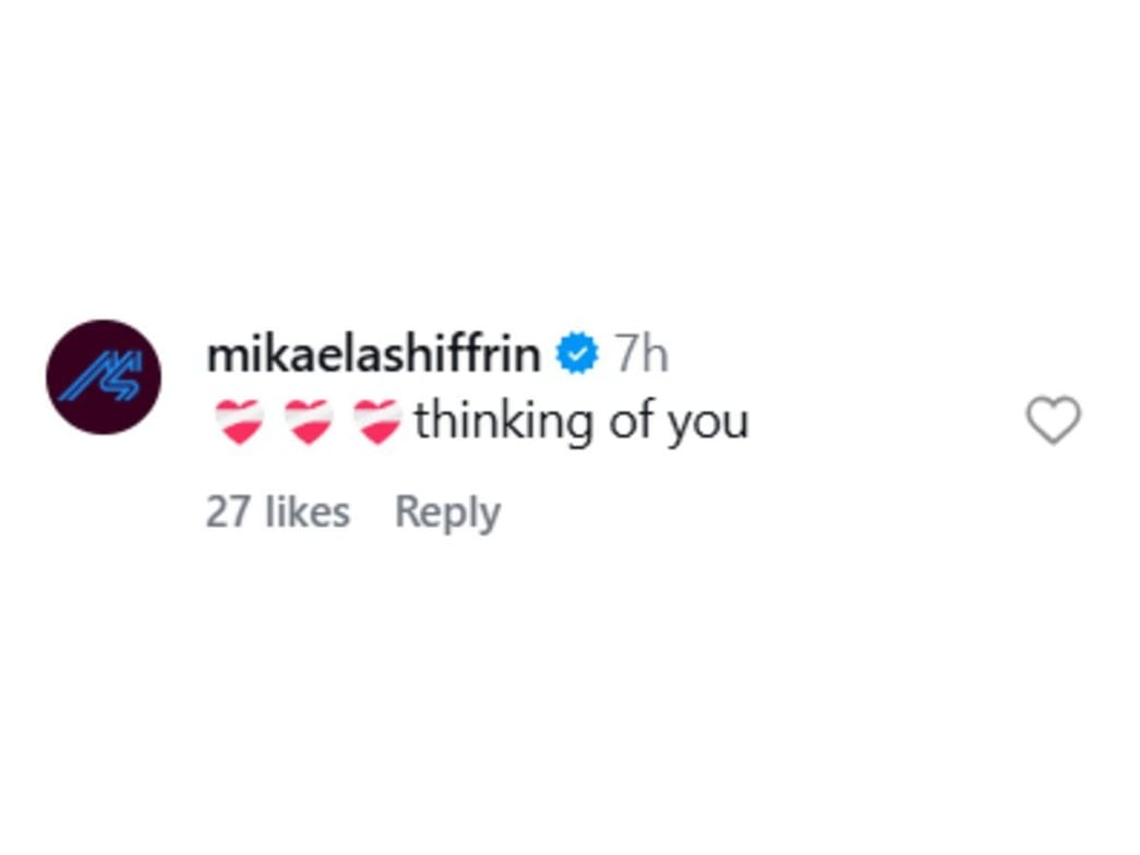 Mikaela Shiffrin and Lindsey Vonn send support to Michelle Gisin after ...