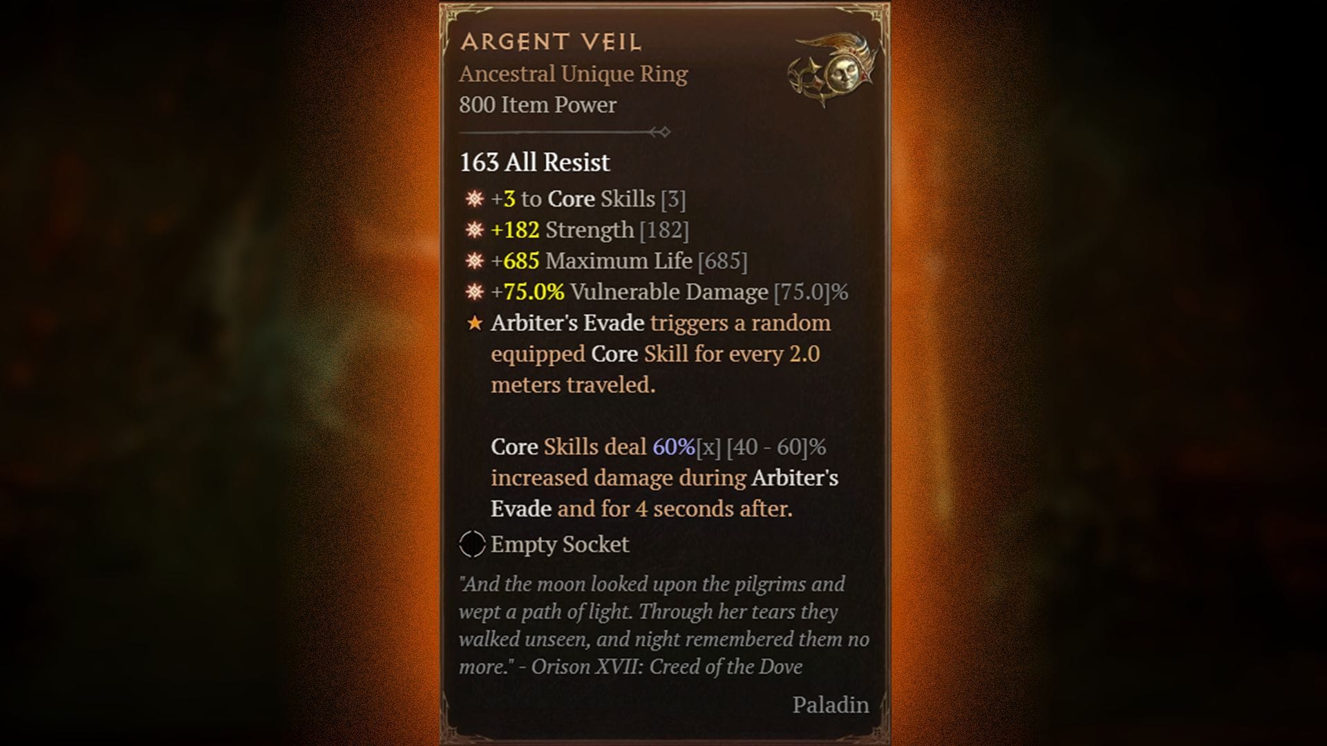 How to get Argent Veil in Diablo 4 and its unique effects