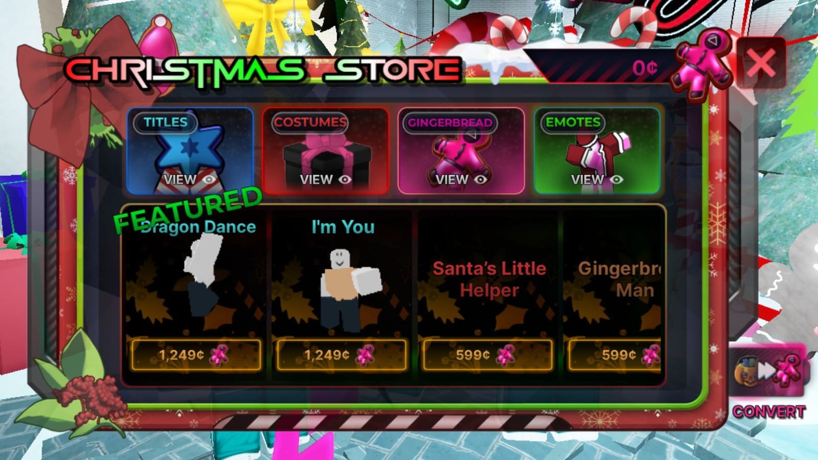 Ink Game Christmas update patch notes