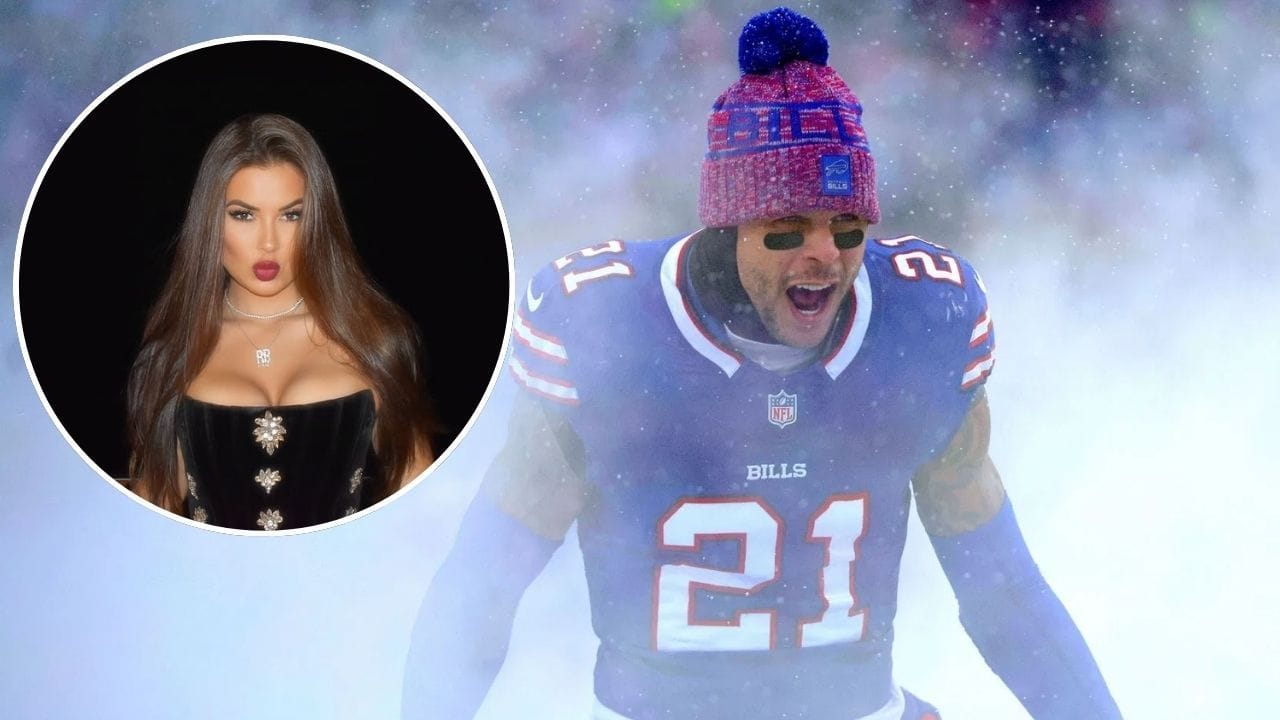 Jordan Poyer's wife Rachel Bush drops leopard print swimsuit throwback ...