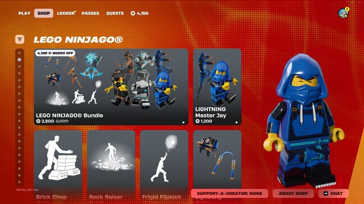 All Fortnite Ninjago skins and how to get them