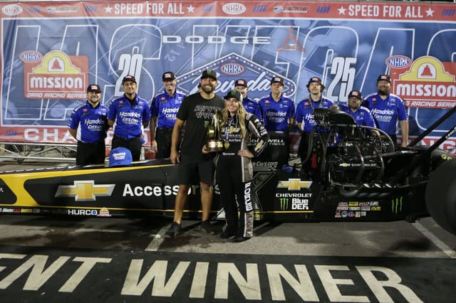 Brittany Force and her husband take to “the other side of the world ...